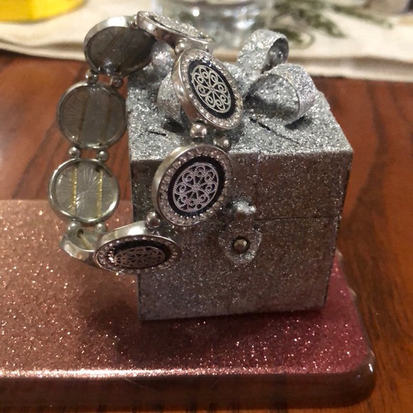 Jewelry | Bracelet Round Coin Like Design With Box | Poshmark